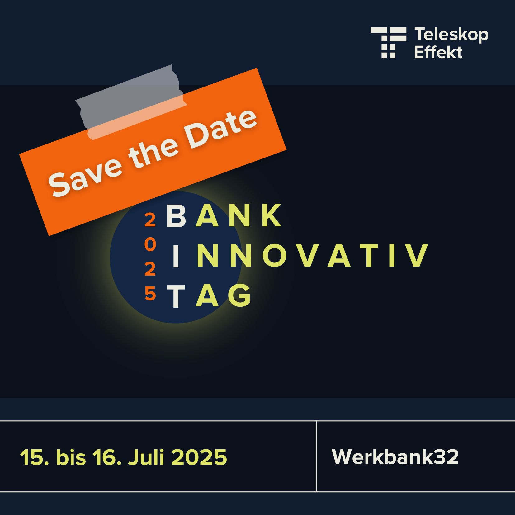 Bank Innovativ Tag 2025 - Teleskopeffekt | Innovation für Bank ...